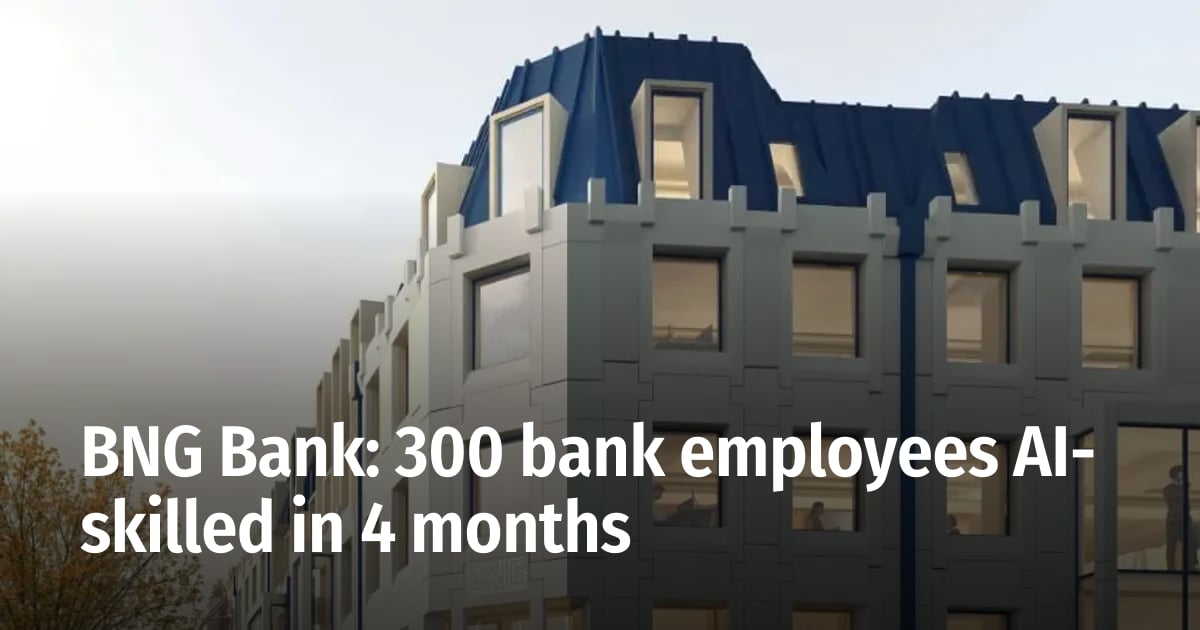 BNG Bank | 300 Bank Employees AI-Proficient
